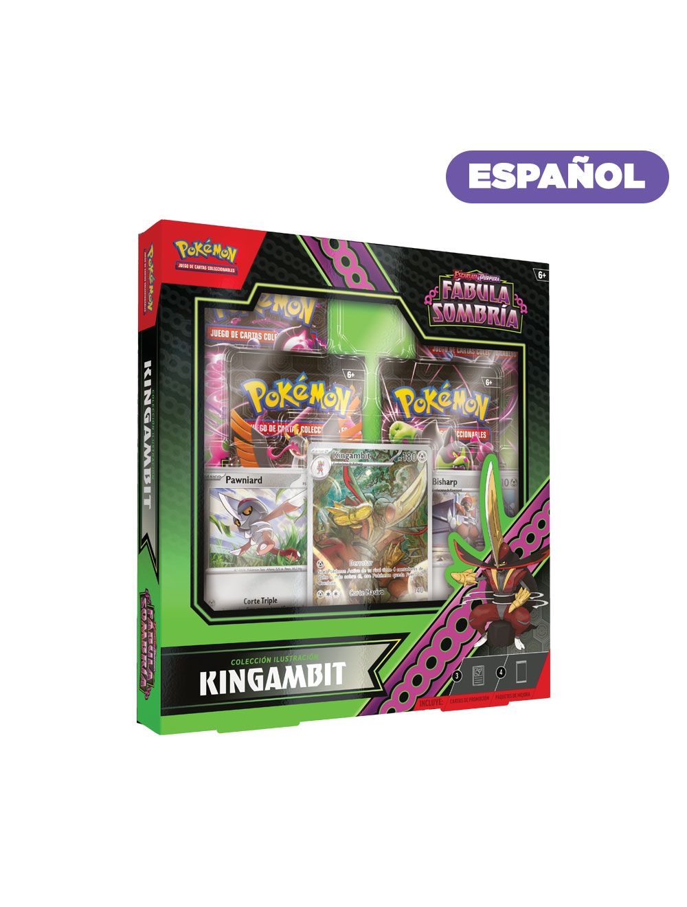 Pokémon TCG Shrouded Fable - Kingambit Illustration Collection ESPAÑOL