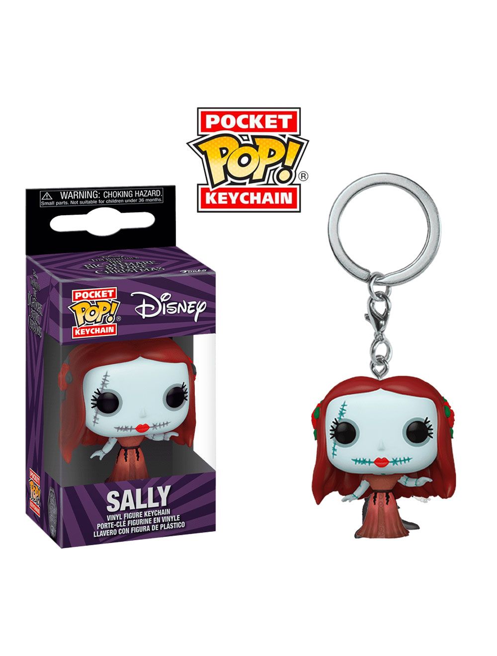POP Keychain:The Nightmare Before Christmas 30th- Formal Sally