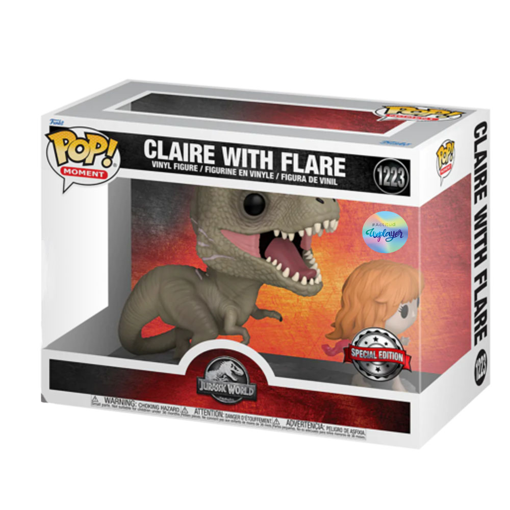 Movie Moment: Jurassic World- Claire w/flare Exclusivo Weplay