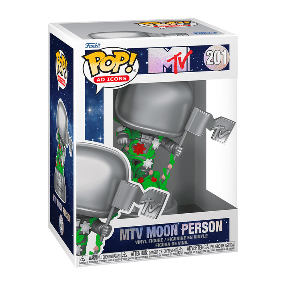 POP Ad Icons: MTV 40th- Moon Person