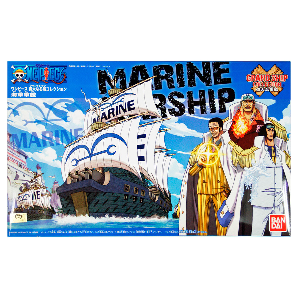 Model Kit Marine Warship "One Piece" Grand Ship Collection