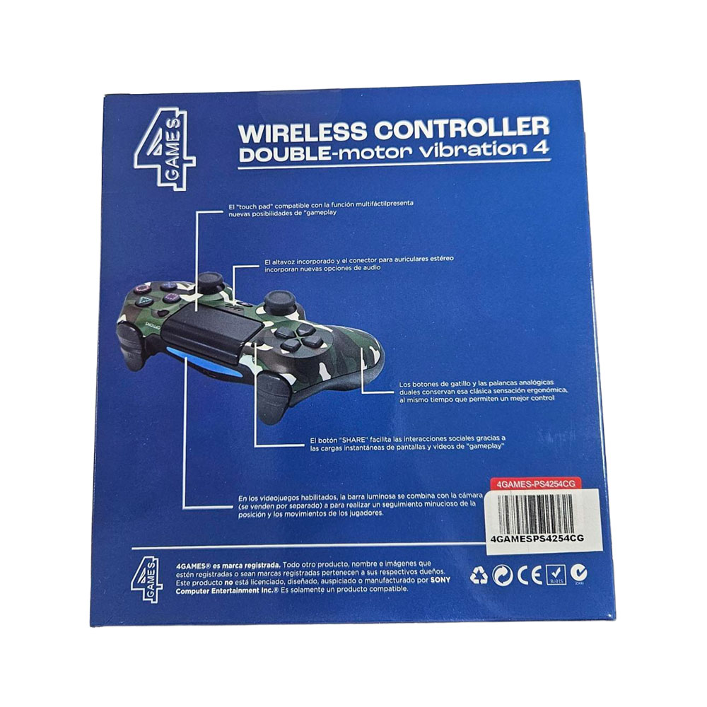 Control PS4 Bluetooth Camuflado