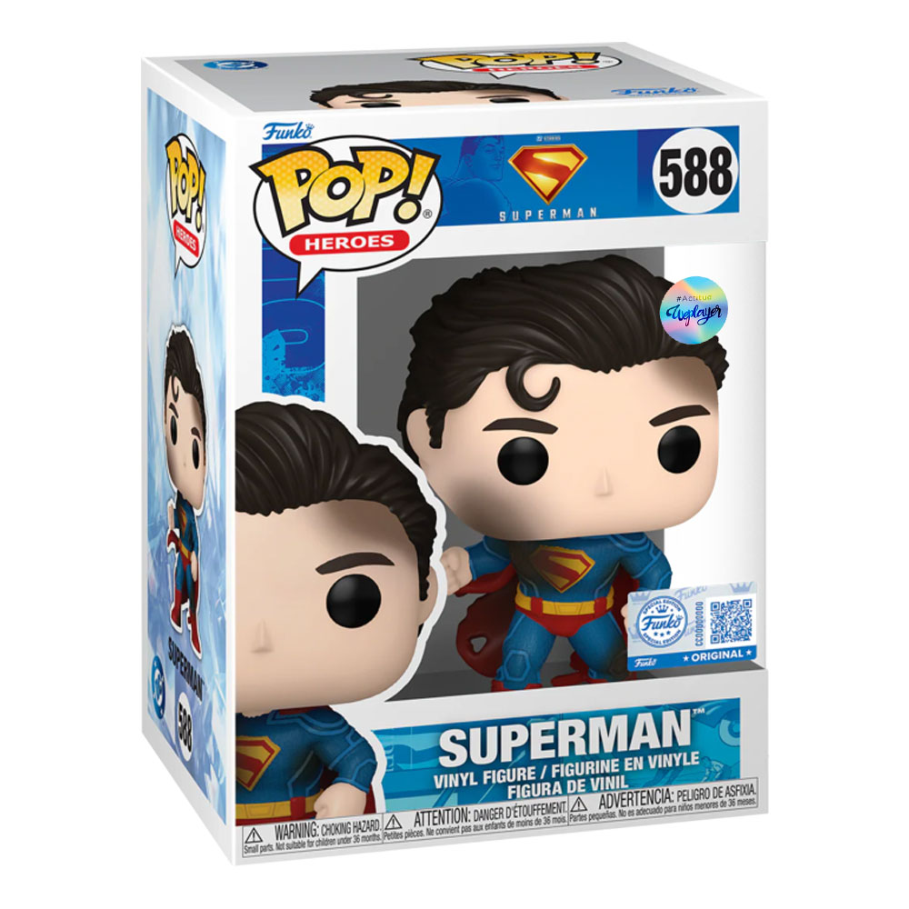 POP Movies: Superman - Superman (Battle Damaged) Exclusivo Weplay