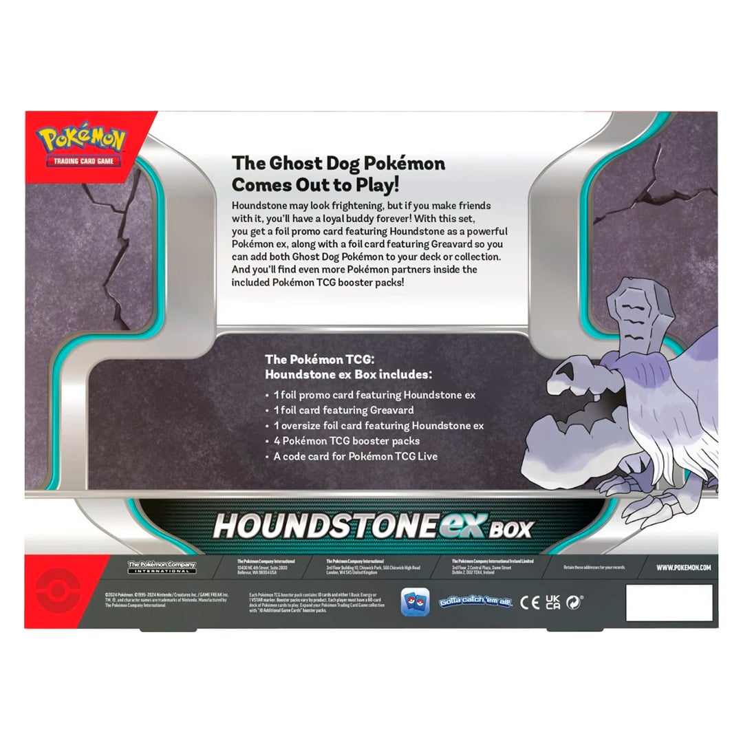 Pokémon TCG Houndstone ex Box INGLÉS